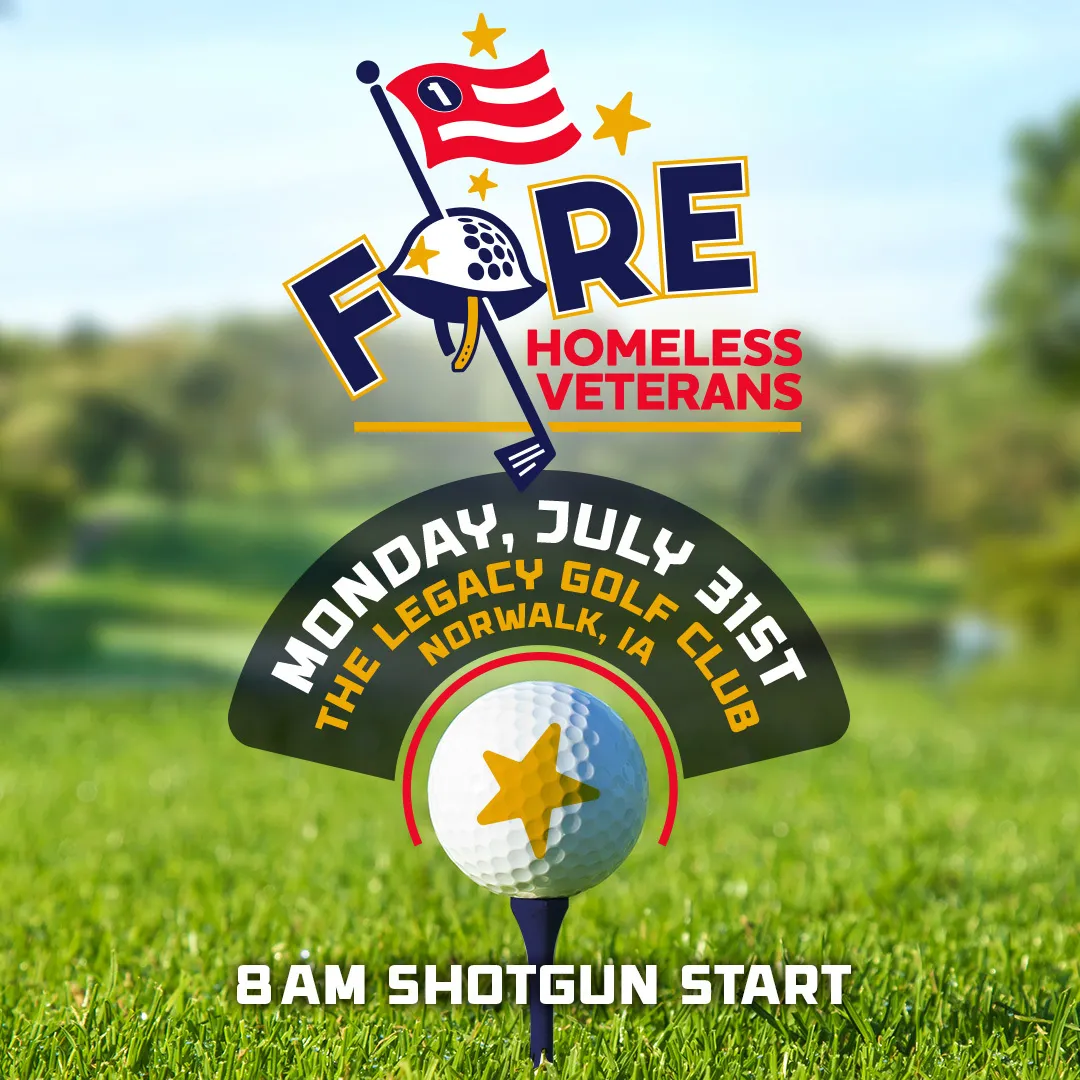 Fore! Veterans Golf Tournament | Central Iowa Shelter & Services